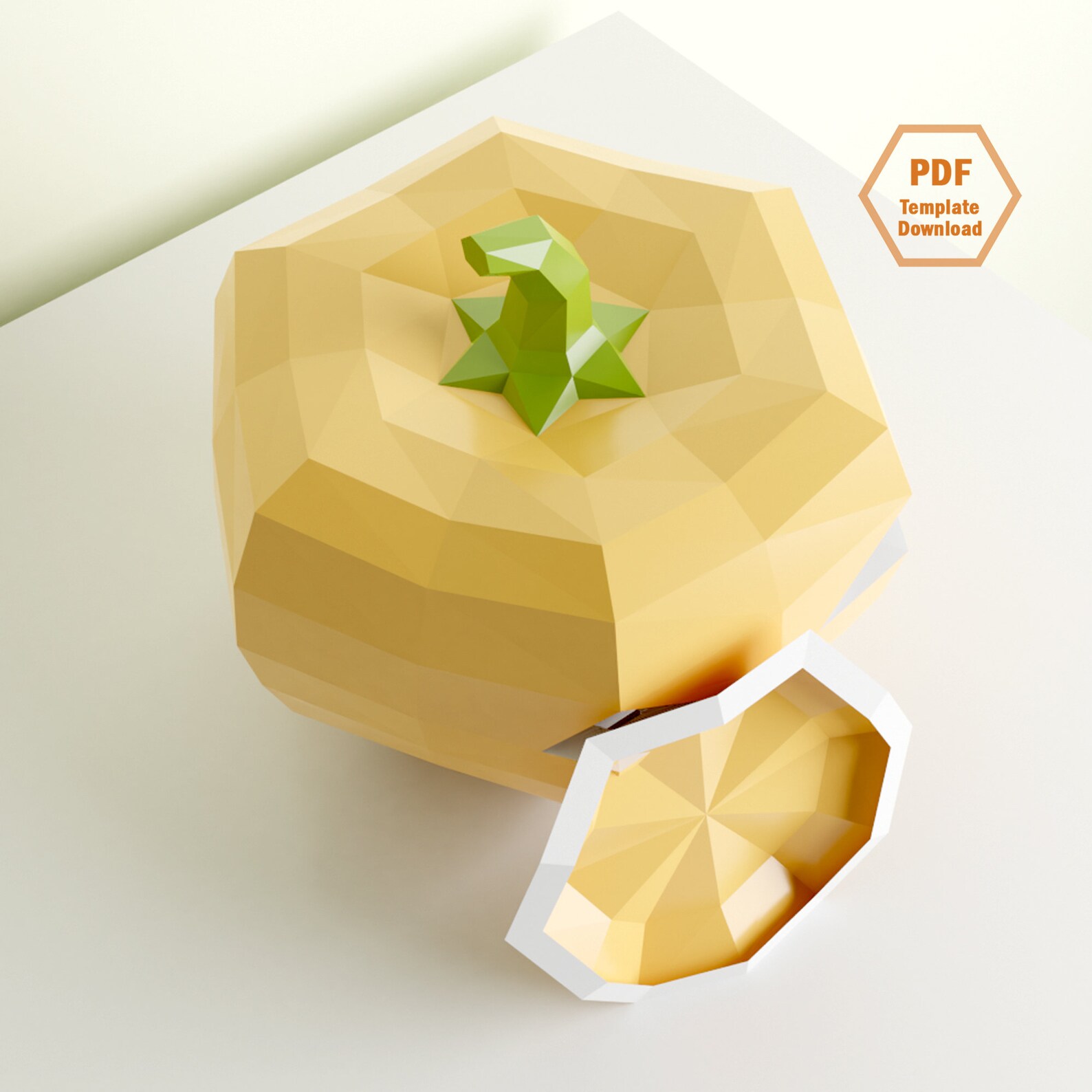 Pumpkin Papercraft / Halloween Pumpkin / Halloween Props/ | Etsy