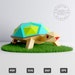 PDF Template of Turtle Papercraft , 3D Papercraft, Lowpoly Papercraft ...