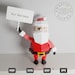 PDF Template of Santa Claus Papercraft /lowpoly Papercraft / 3D ...
