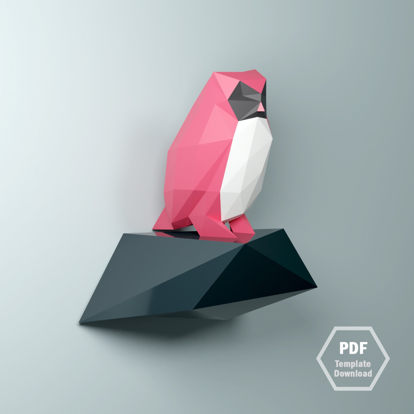 3D Owl Papercraft PDF Template/papercraft/ 3d Papercraft/ Owl | Etsy