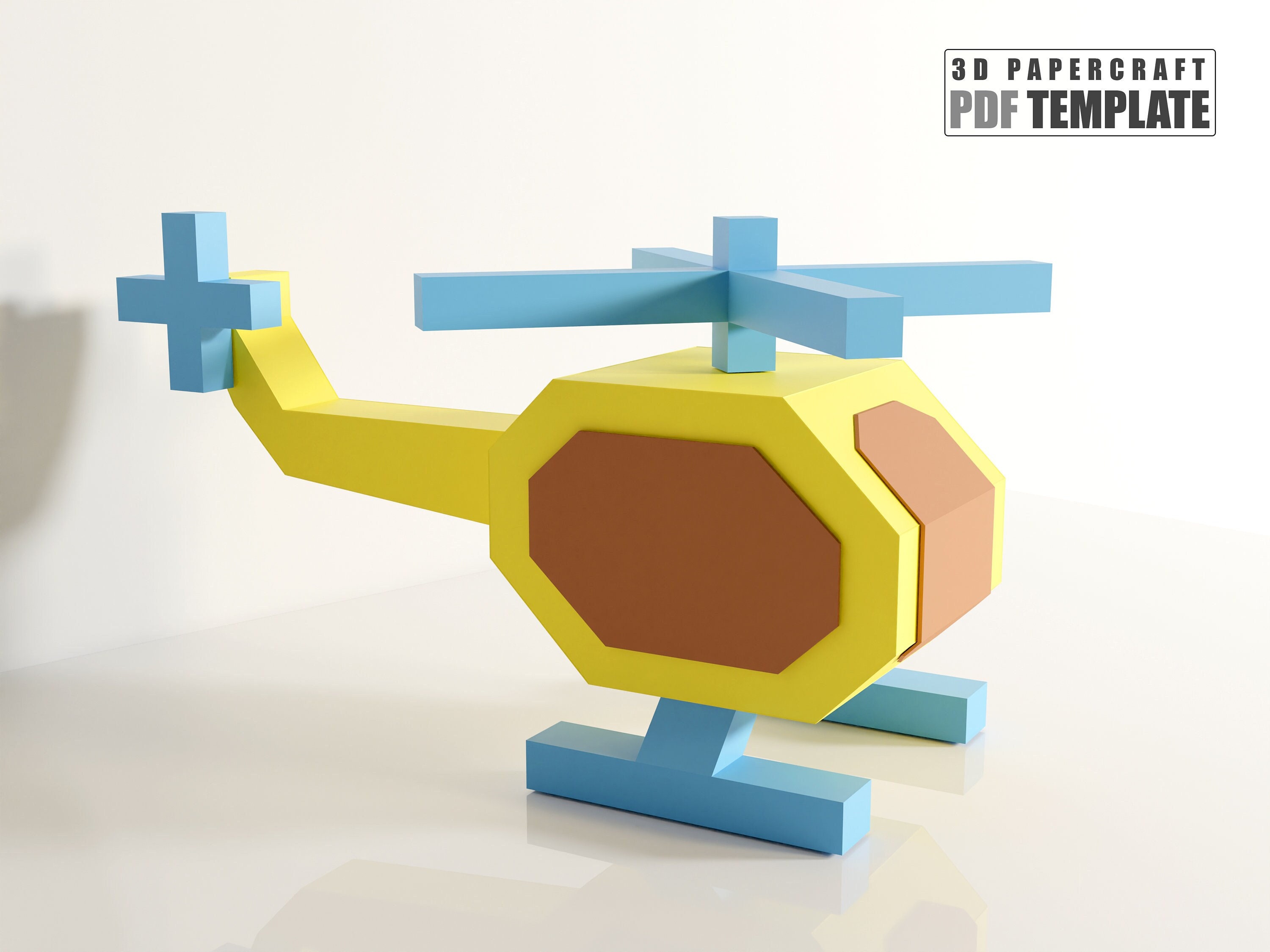 Papercraft Helicopter