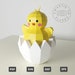 PDF Template of Chick in Egg / Baby Chick in Egg Papercraft - Etsy