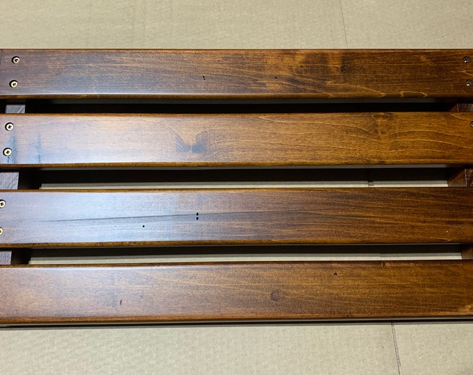 Furniture Quality Pedalboard - Rustic Finish Wormhole Maple - Etsy