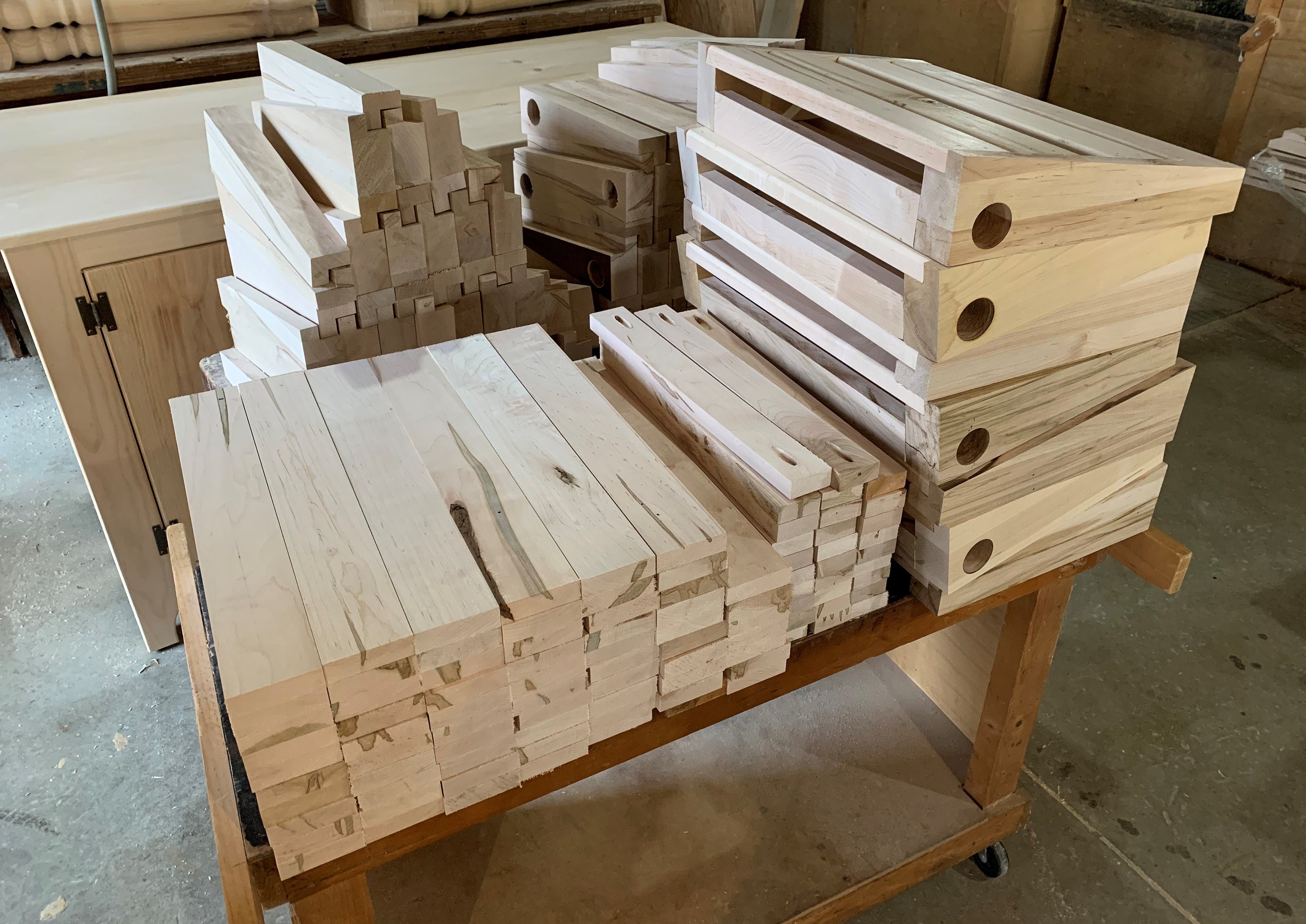 Furniture Quality Pedalboard Rustic Finish Wormhole Maple - Etsy