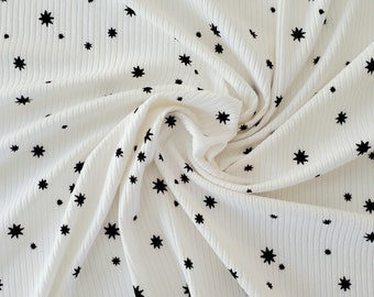 Black Ribbed Fabric - Etsy