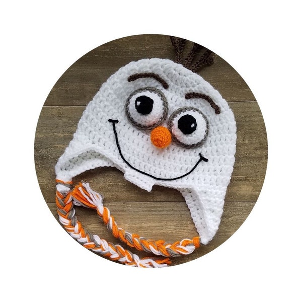 Olaf Hat - Etsy