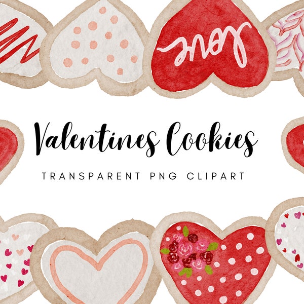 Valentines Day Cookies - Etsy