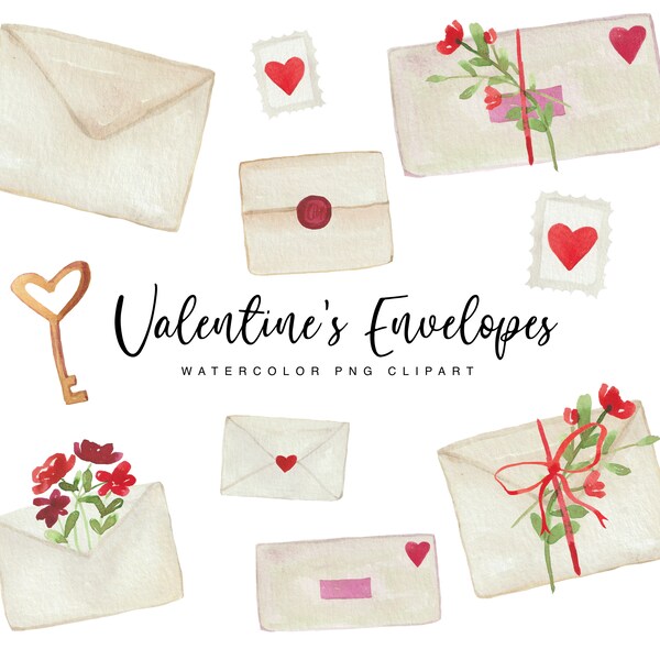 Valentine Envelopes - Etsy