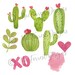 Cactus Cacti Watercolor Clip Art Hand Painted Cactus - Etsy
