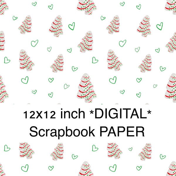 Christmas Tree Cake Background - Etsy
