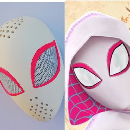 Spider Gwen Faceshell and Lenses - Etsy