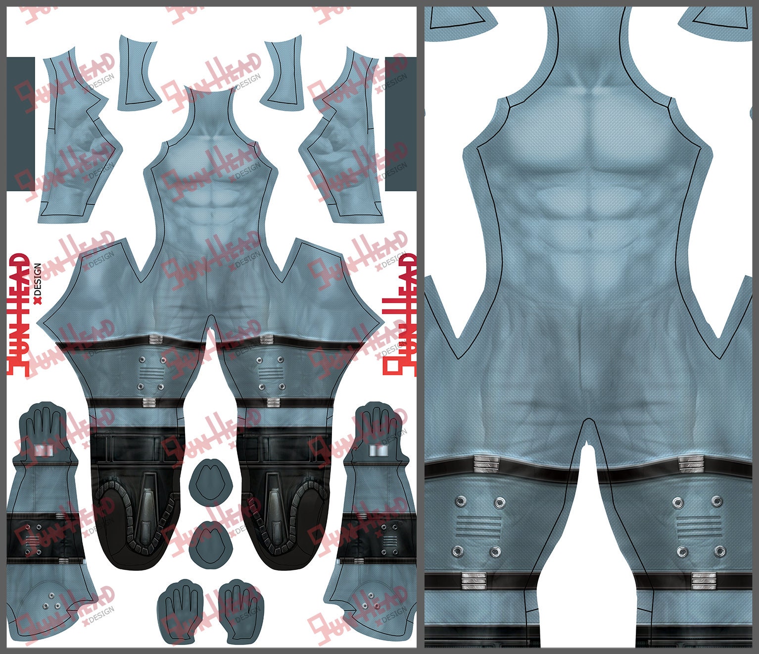 Metal Gear Solid 5 Snake Costume