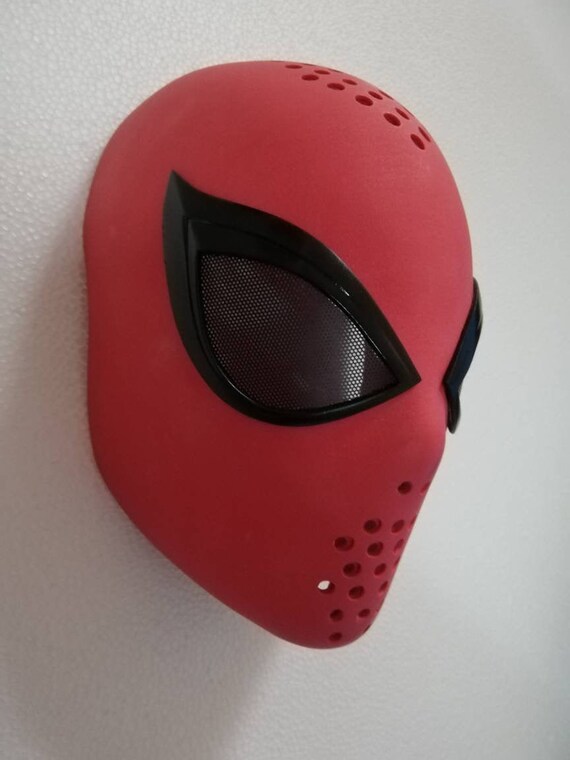 Faceshell ' Assassin spider man ' with lenses free | Etsy