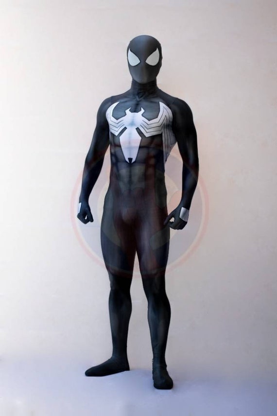 Inspector Total Origine Symbiote Spiderman Costume Clasă Aplicat Mucus
