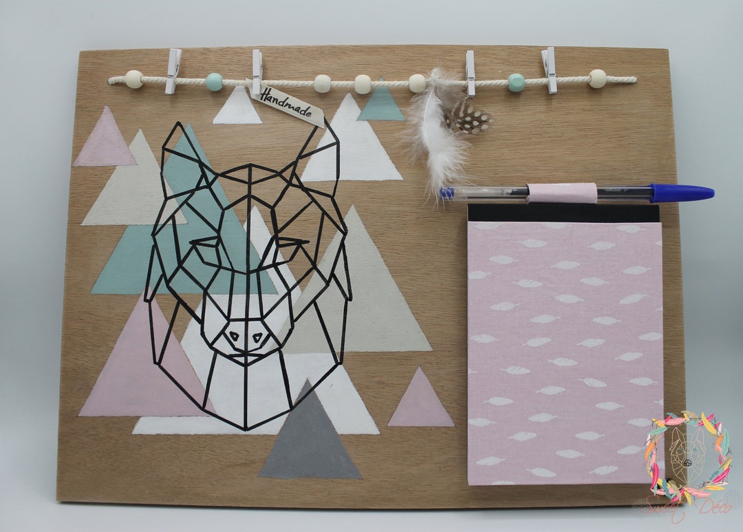 Decorative "notepad" Tables - 5 Different, Unique and Handmade Models ...