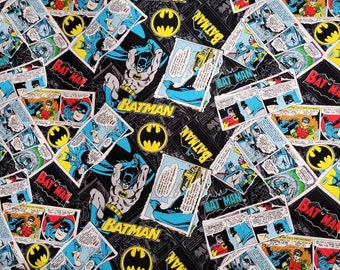 Comic Print Fabric | Etsy