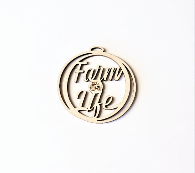 Farm Life Car Charm SVG, SVG File - Etsy