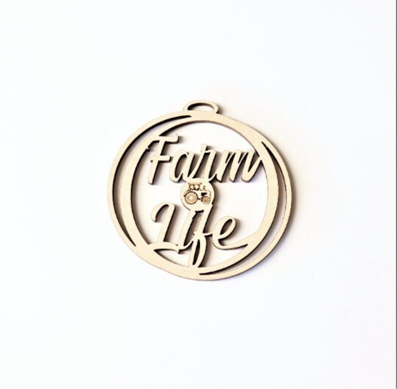 Farm Life Car Charm SVG, SVG File - Etsy