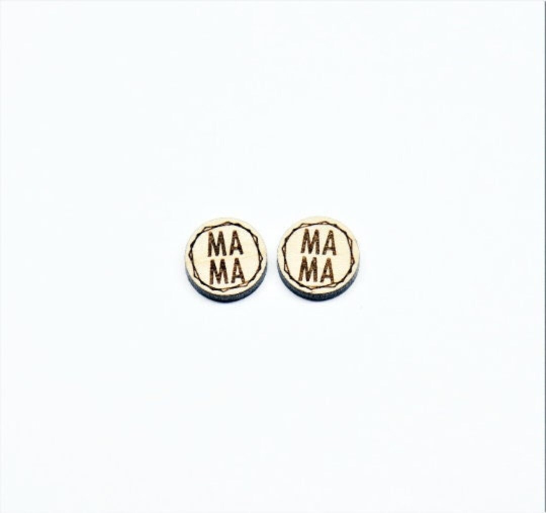 Mama Studs SVG, Laser Cut File, Digital Download - Etsy
