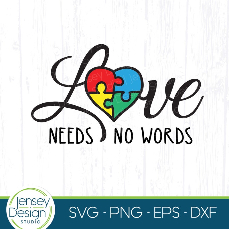 Love Needs No Words - Etsy