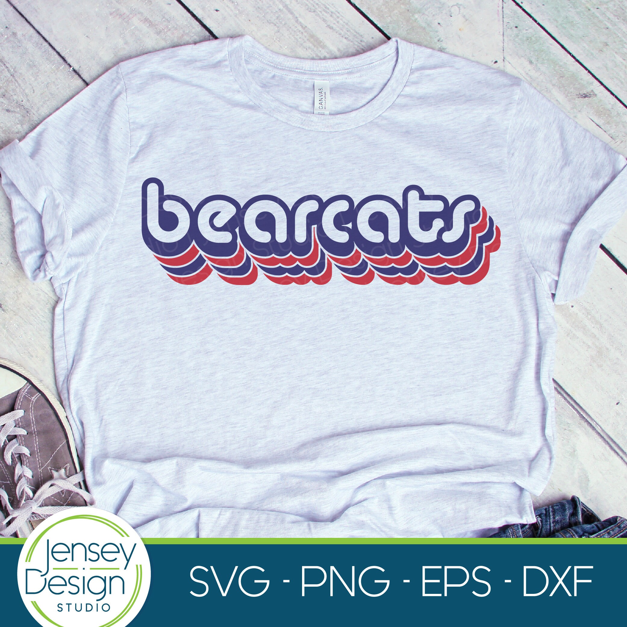 Bearcats Svg, Team Mascot Png, School Spirit Wear Design, Bearcat Pride ...