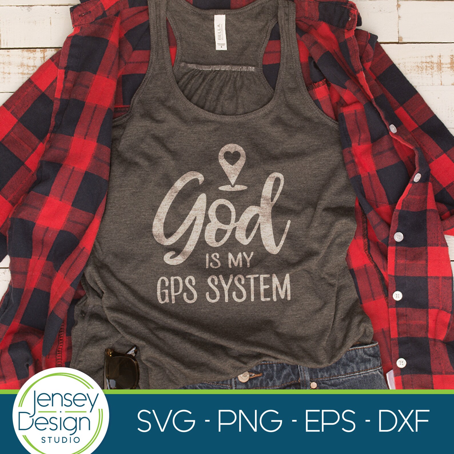 God is My GPS System SVG Religious Faith Png Jesus Christ | Etsy