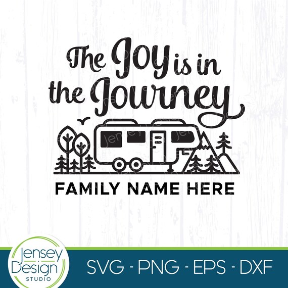 5th Wheel Camper Svg Fifth Wheel Rv Camping Png Joy Is In Etsy