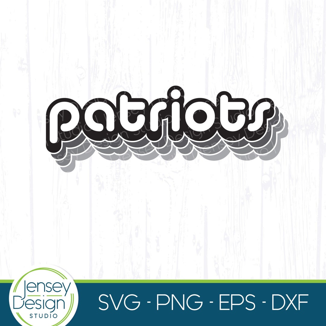 Patriots Svg Team Mascot, School Spirit Wear Png, Patriot Pride Artwork ...