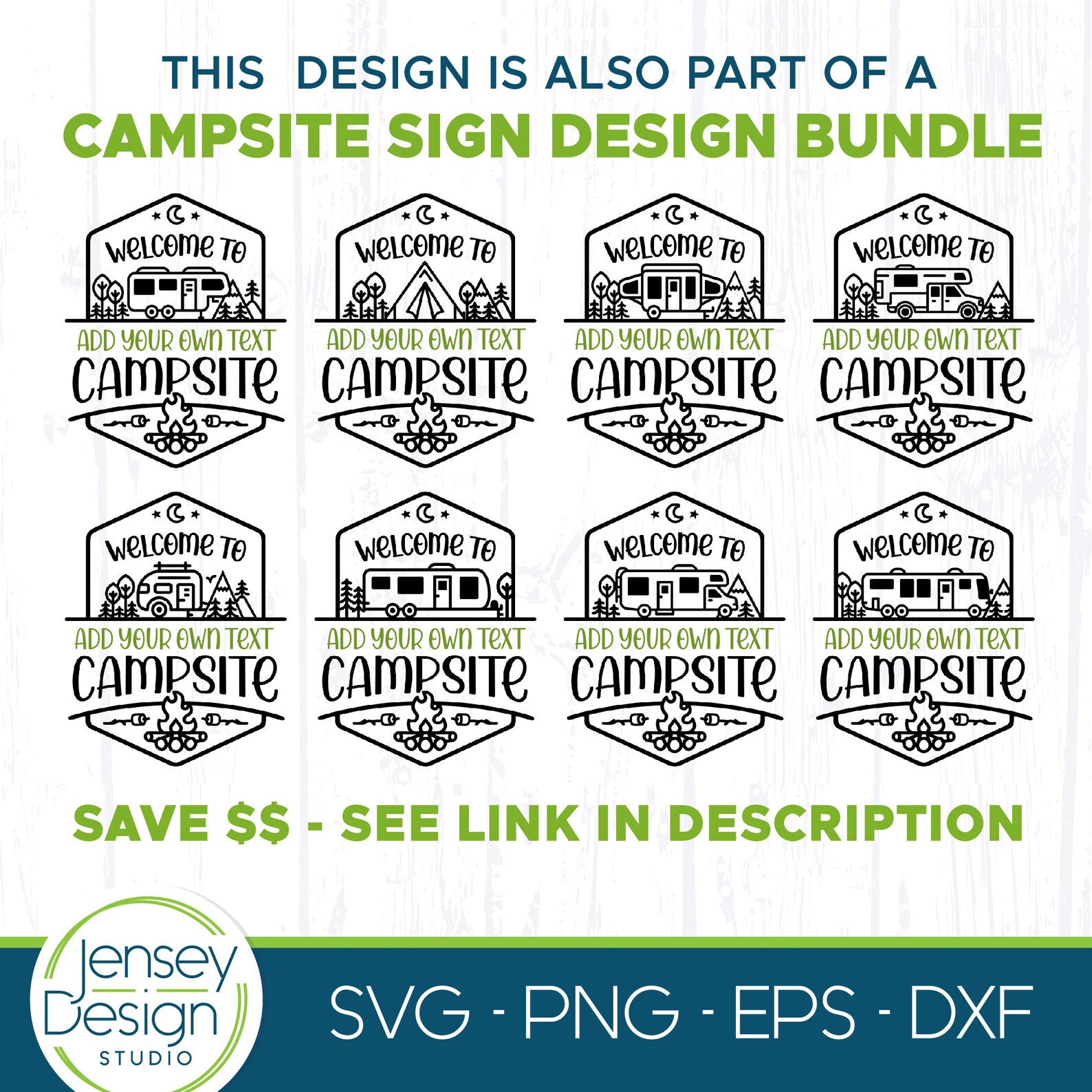 Camper Trailer Svg, Family Name Welcome Sign Png, RV Camping Bucket ...