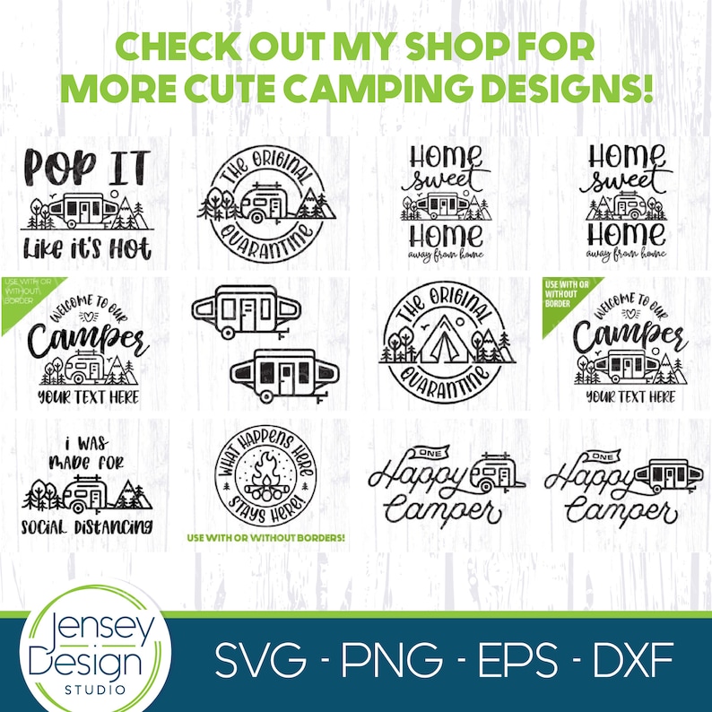 Welcome to Our Campsite Svg Class C Motorhome Camper Svg RV - Etsy