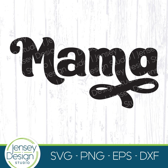 Mama SVG Mom Life SVG Hand Drawn Script Design Mothers Day - Etsy Finland