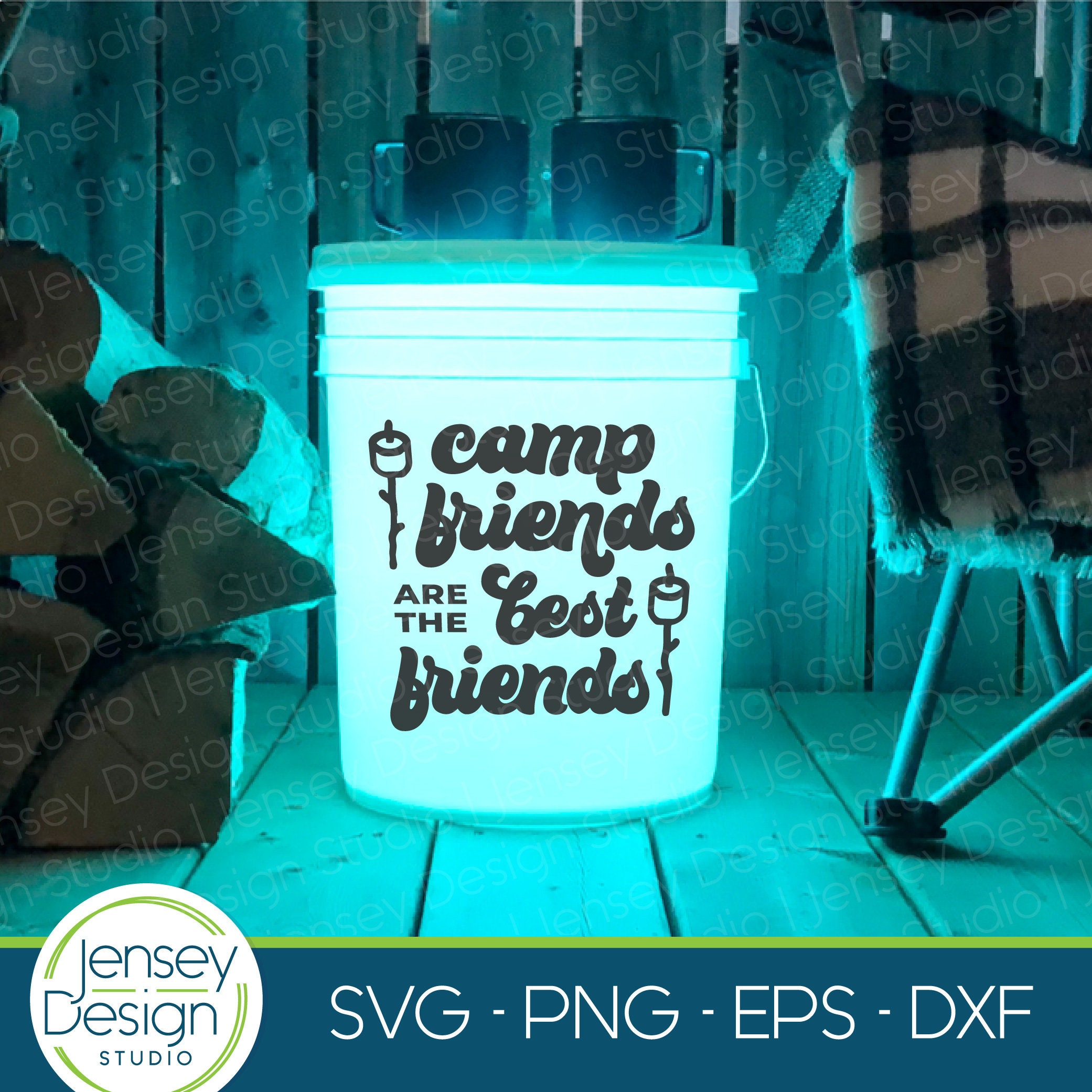 Camp Friends Svg, Camping Crew Png, S'mores Camper Decor, Campfire ...