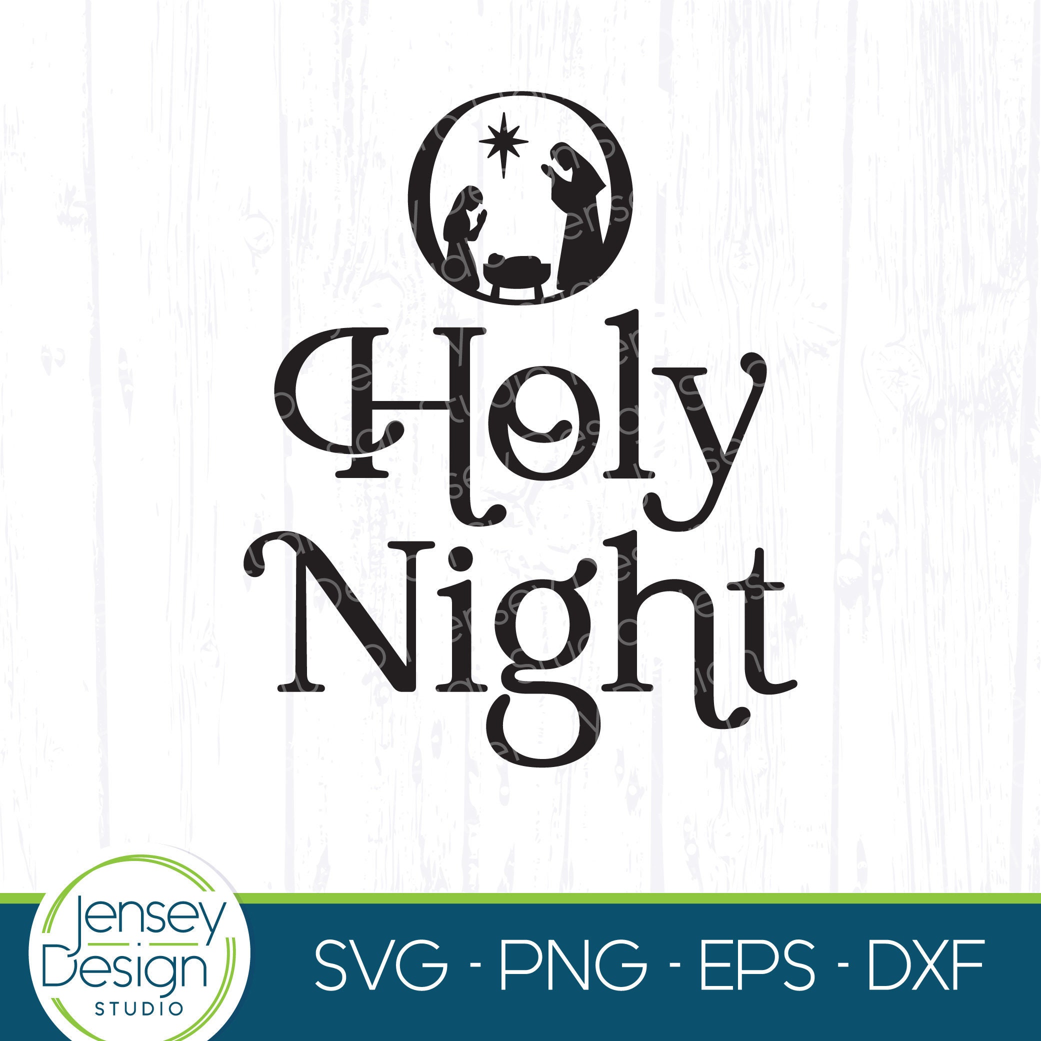 O Holy Night Svg Christmas Carol Png Nativity Scene Baby - Etsy