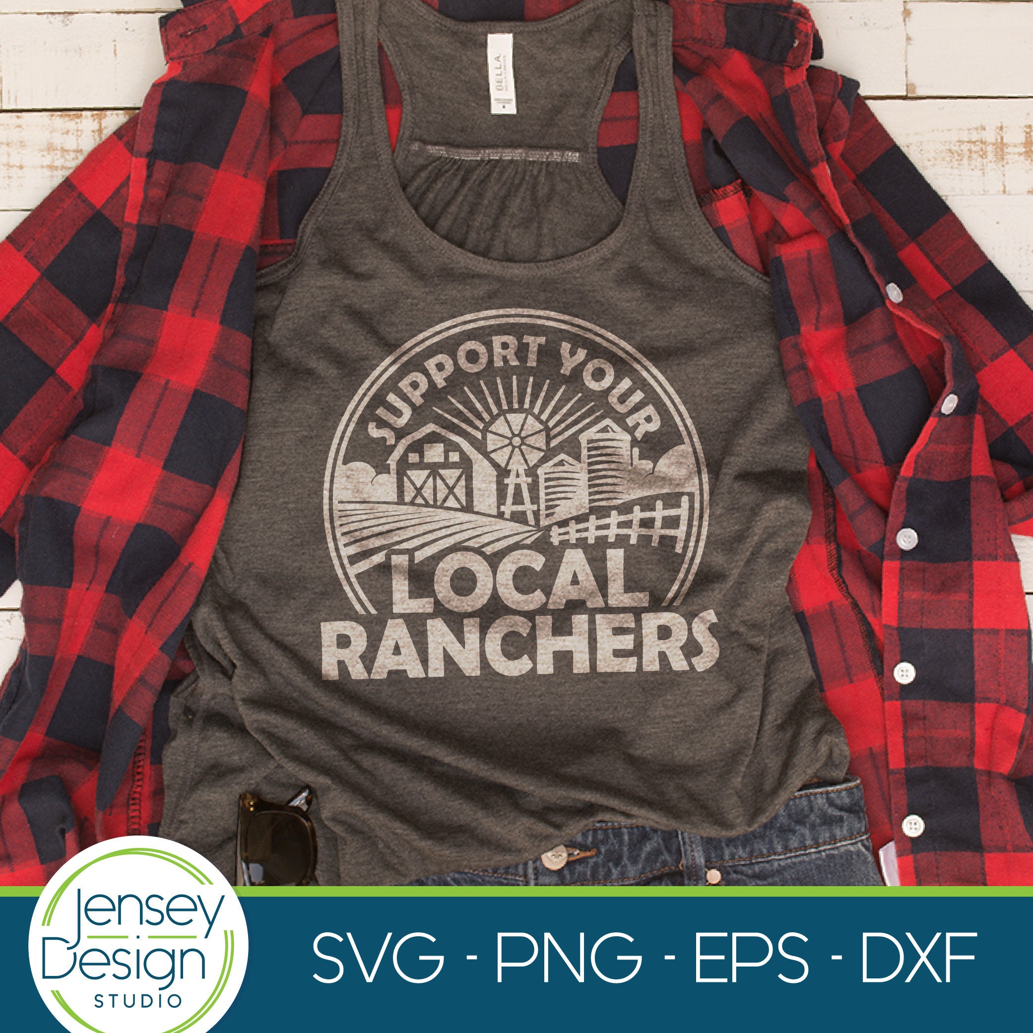 Support Your Local Ranchers Svg, Farmers Market Png, Cattle Ranch Logo ...