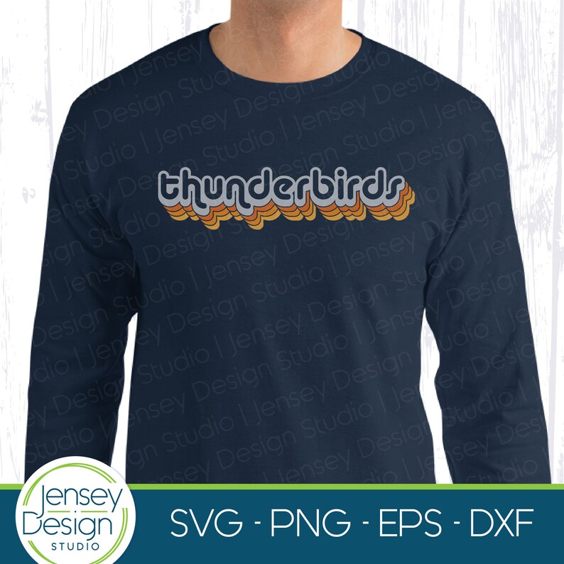 Thunderbirds Svg, Team Mascot Png, T-bird School Spirit Wear Design ...
