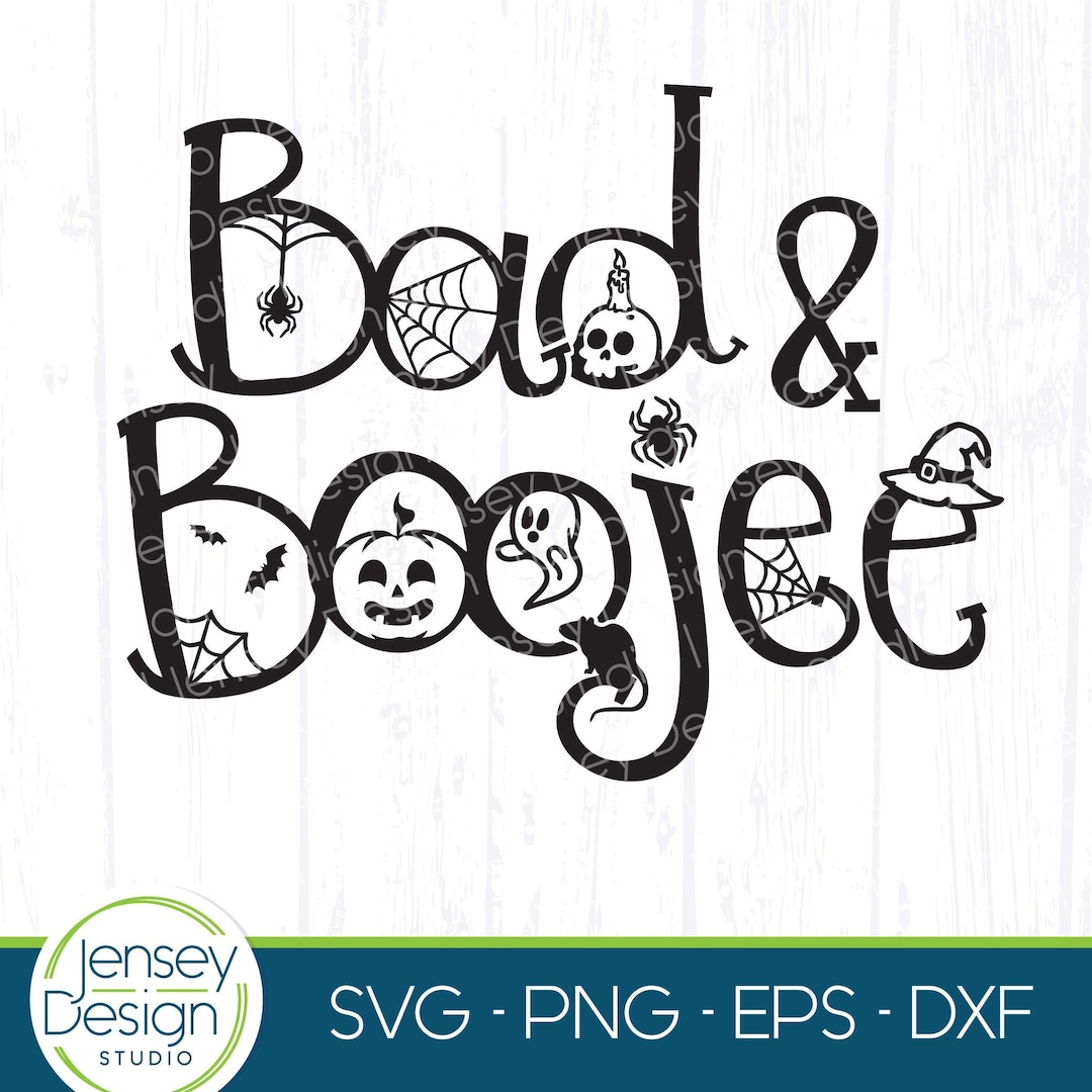 Bad and Boojee Svg, Halloween Mom Boujee Svg, Funny Bougie Girl Quote ...