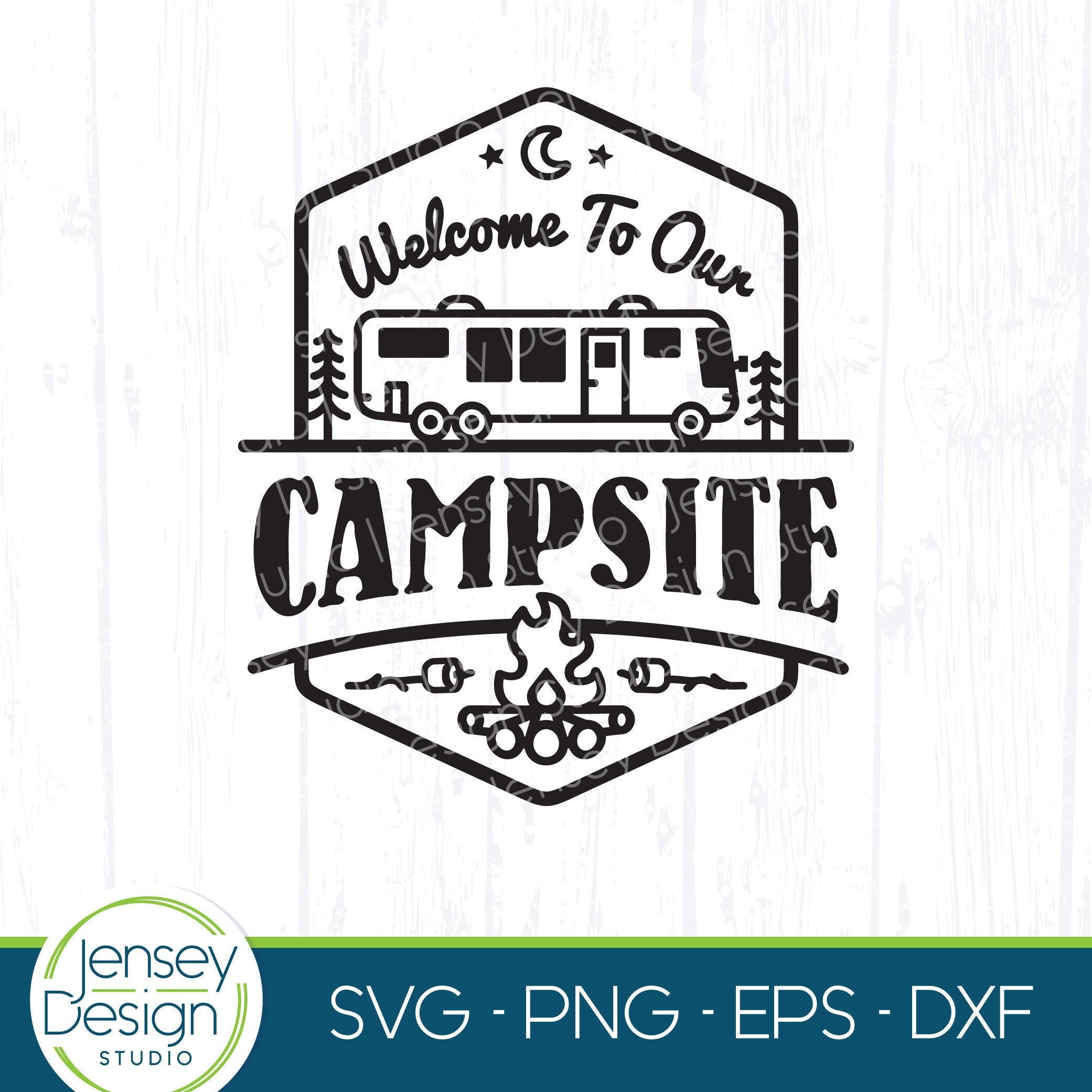 Class A Rv Motorhome Camping Svg Welcome To Our Campsite Sign Etsy