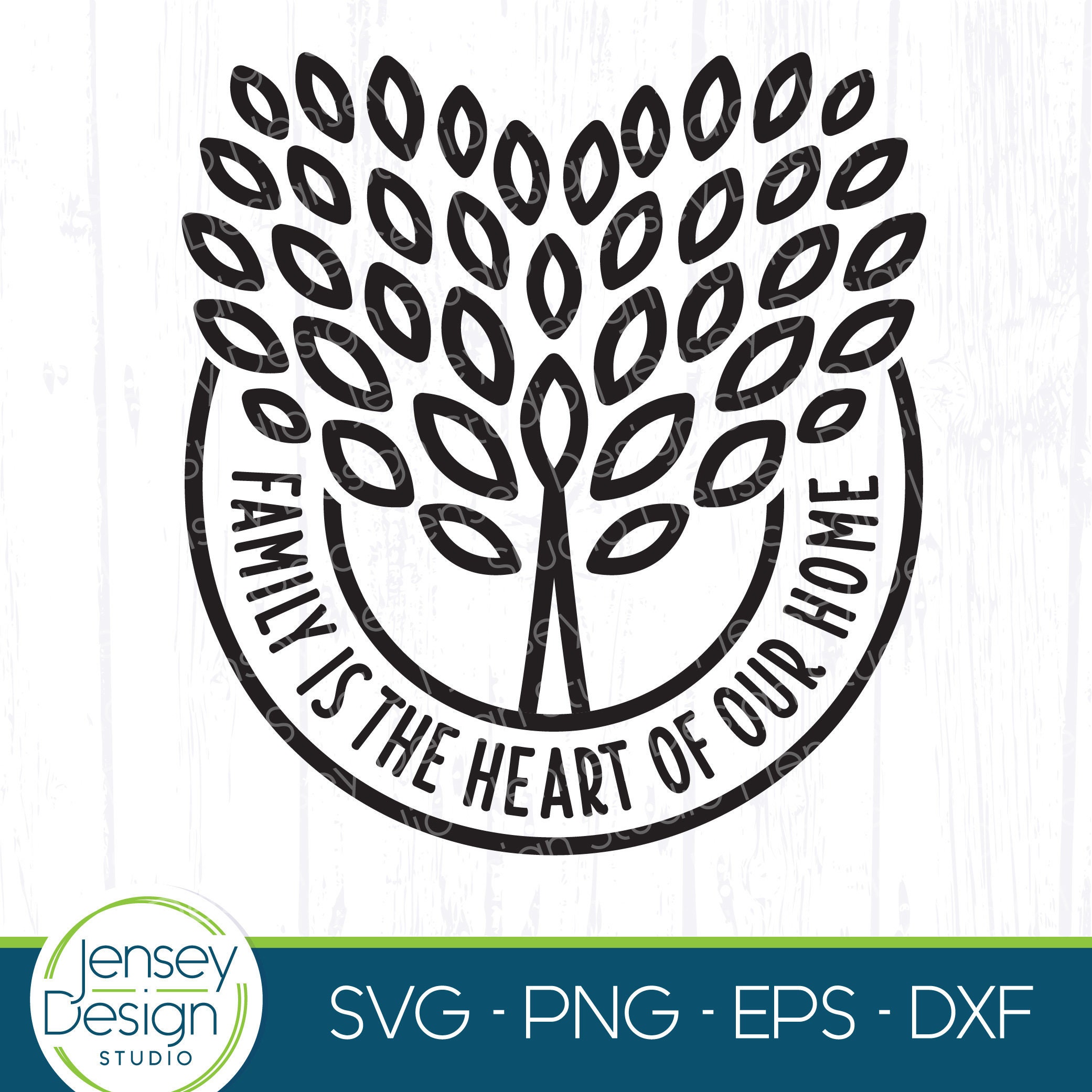 Family Tree Svg, Tree of Life Svg, Family Quote Design, Heart of Our ...