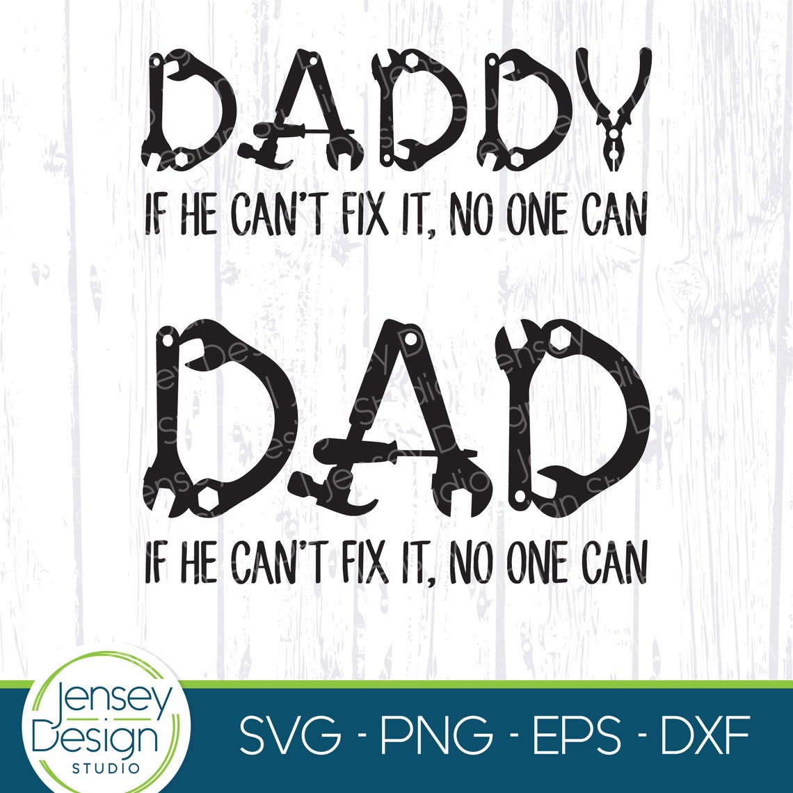 Handyman Dad Svg Funny If He Can't Fix It Daddy Handy | Etsy