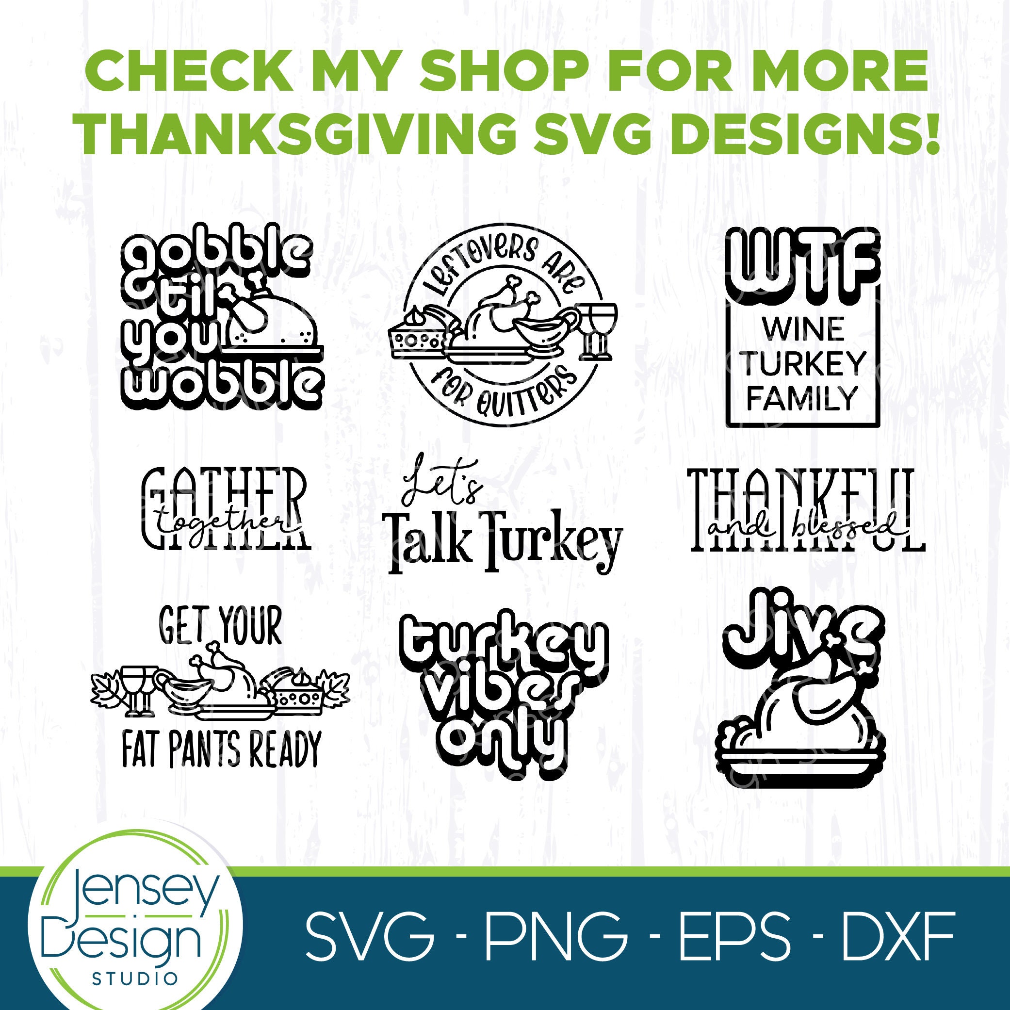 Funny Thanksgiving Shirt Svg, Jive Turkey Svg, Fall Svg Files, Retro ...