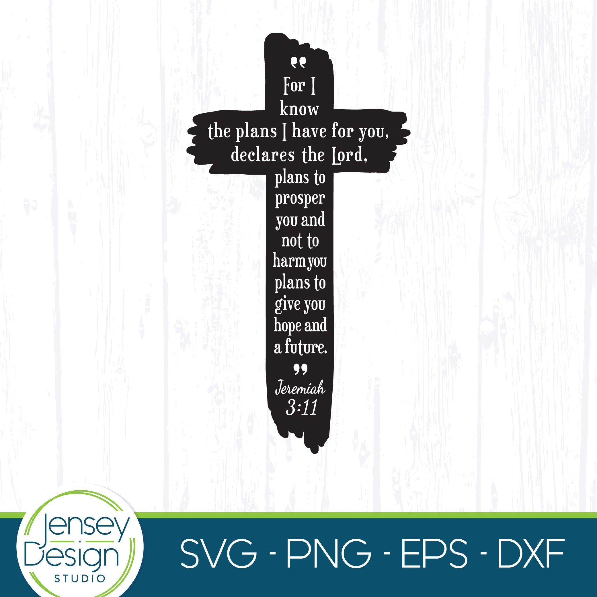 Bible Verse Svg Jeremiah 29:11 Scripture Png for I Know the - Etsy