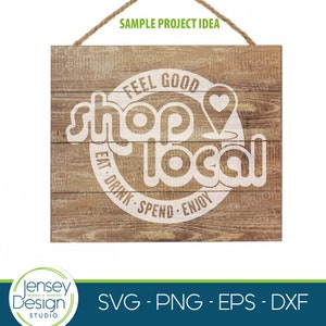 Shop Local Svg, Support Small Business Logo Png, Boutique Shopping Bag ...