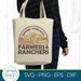 Support Your Local Farmers & Ranchers Svg Market Sign Png - Etsy
