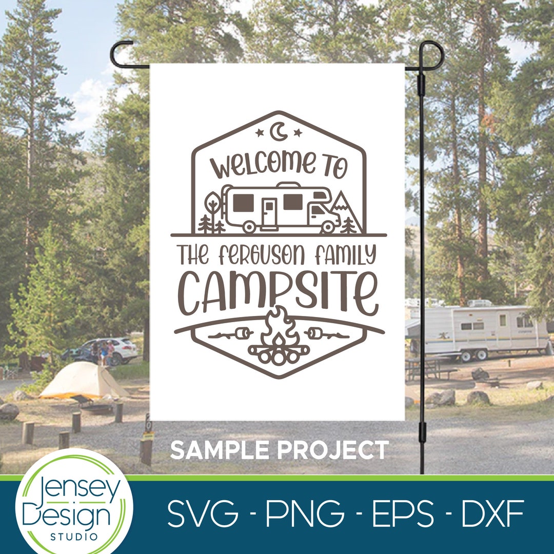 Class C Motorhome Svg, RV Family Name Welcome Sign Png, Motorcoach ...