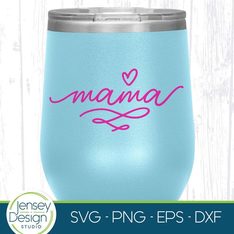 Mama SVG Mom Life SVG Hand Drawn Script Design Mothers Day | Etsy