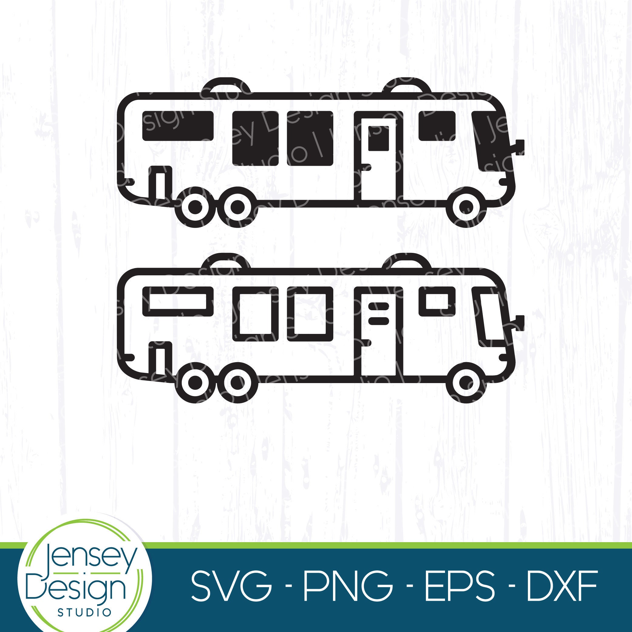 Class A Rv Motorhome Svg Motor Home Camping Png Camper Etsy