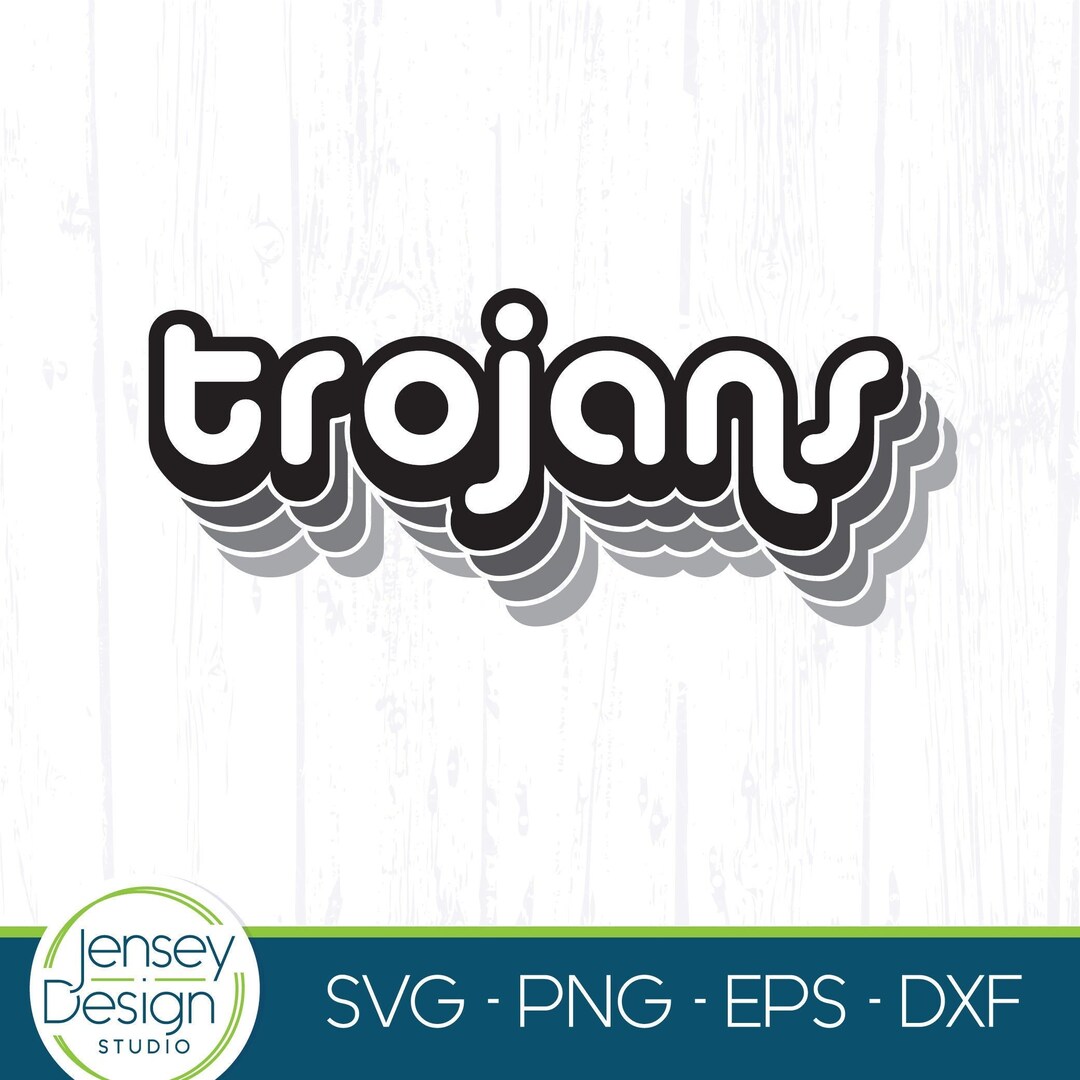 Trojans Svg, Team Mascot Png, School Spirit Wear Design, Pride Artwork ...