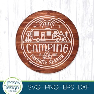 Class C Motorhome Camper Svg, Camping is Our Favorite Season, RV Family ...