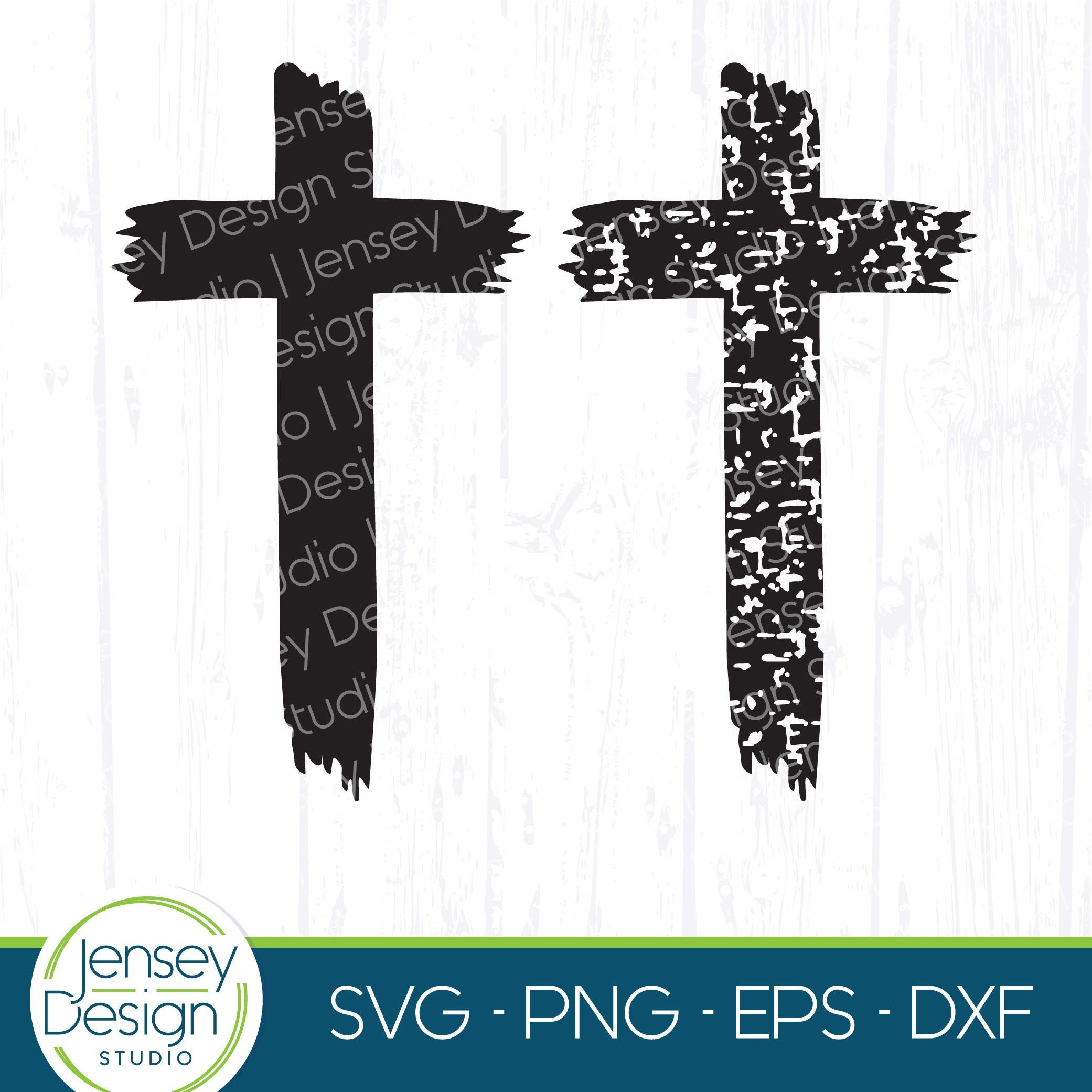 Old Rugged Cross SVG, Faith Png, Simple Design, Distressed, Grunge ...
