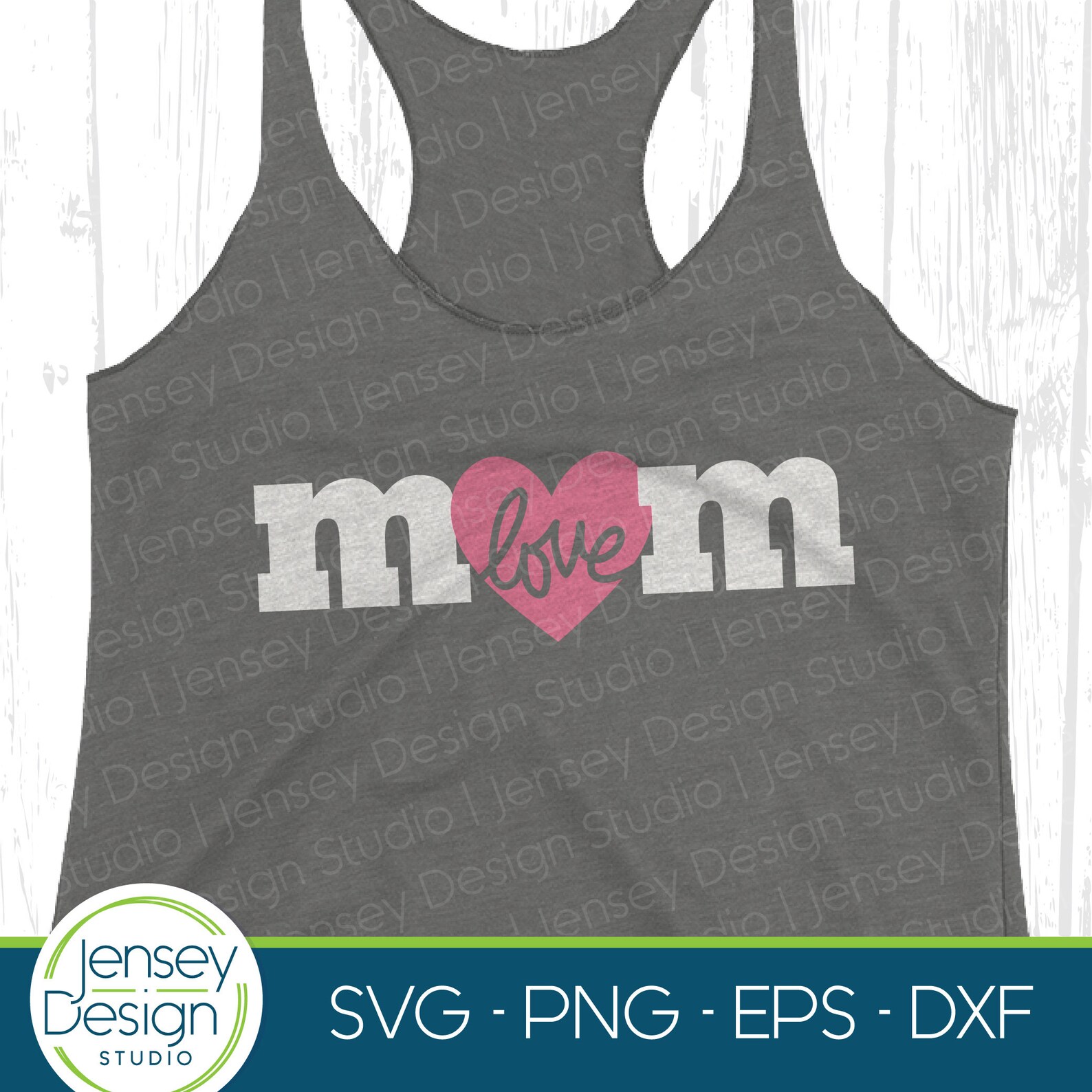 Love Mom Life SVG Heart Mom SVG Mother's Day - Etsy